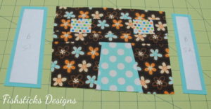 The Wonky House Quilt Block Tutorial
